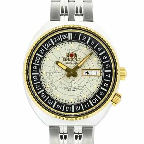 Orient World Map Revival RN-AA0E01S 2022, Box, Warranty [Used ...