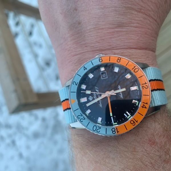 FS: Massive price drop! ZODIAC GMT GULF BEZEL $2300! | WatchCharts ...