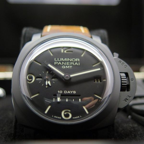 FS: Panerai PAM 335 1950 LUMINOR 10 DAYS AUTOMATIC GMT-CERMAIC-P SERIES ...