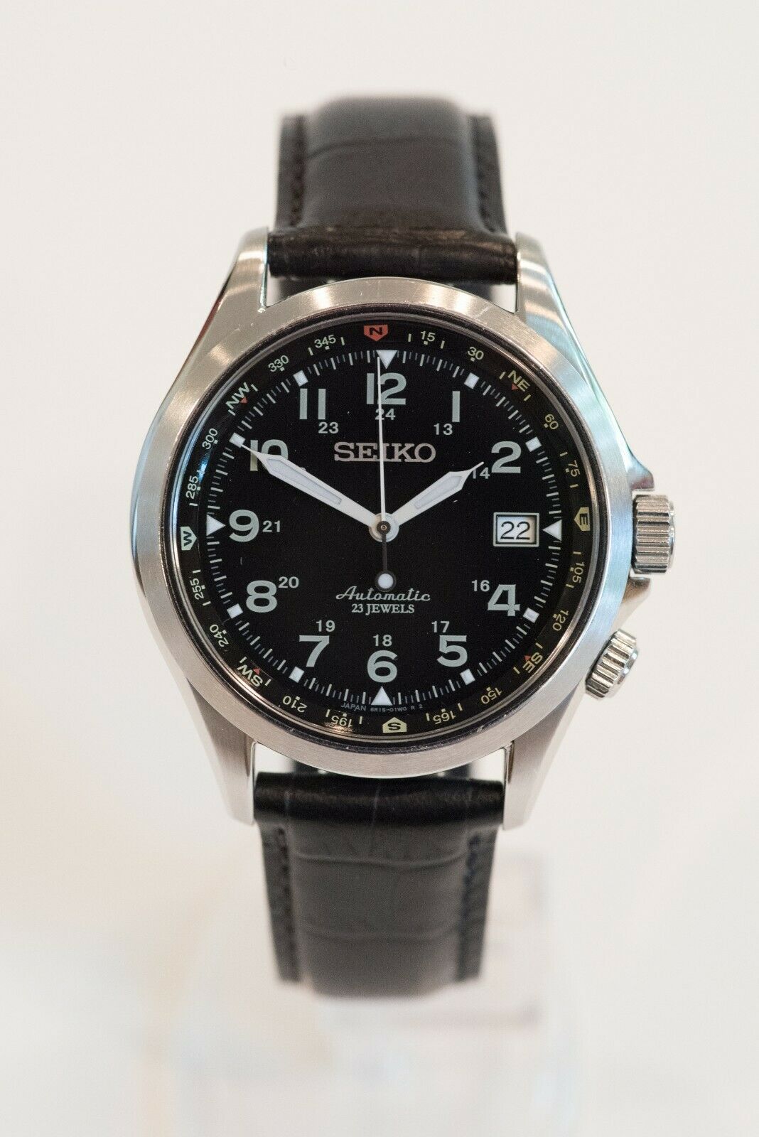 Seiko SARG007 Automatic Watch (Alpinist) with Compass Bezel, 41mm Case ...