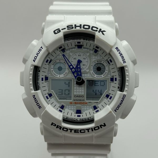 Casio G Shock GA-100A Analog Digital Mens Wrist Watch - New Battery ...