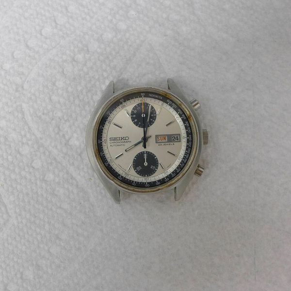 Seiko Chronograph 6138 8000 Panda Automatic Watch | WatchCharts