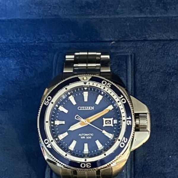 Citizen Grand Touring Blue Diver Watch Signature Collection ...