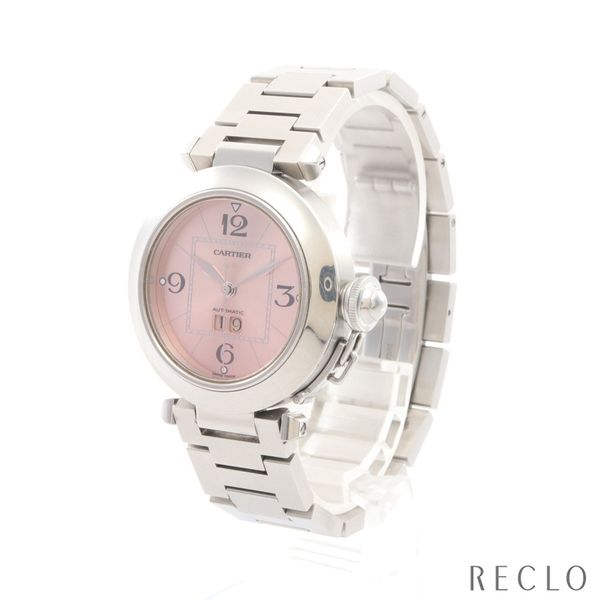 Cartier Cartier Pasha C Big Date Boys Watch Automatic SS Silver Light ...