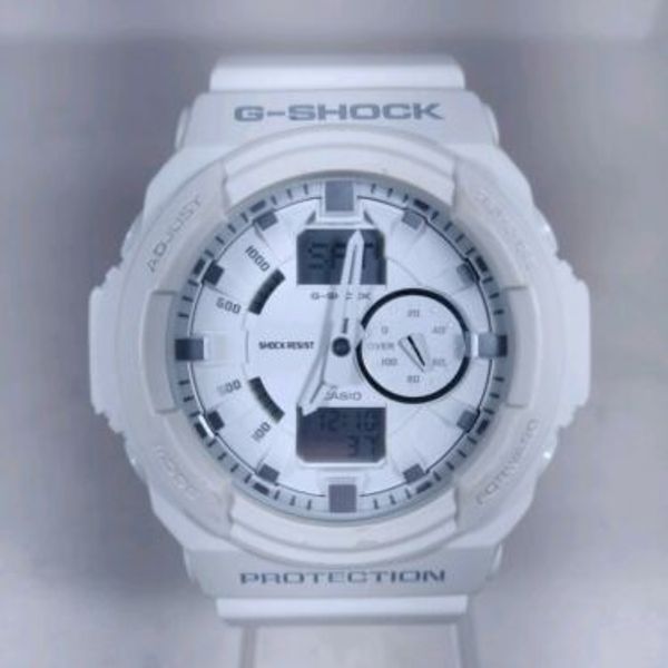 Casio G-Shock GShock GA-150-7A GA150 White Analog Digital Men's Watch ...