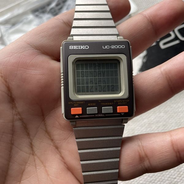 SEIKO UC-2000 / 2100 With Keyboard Fantastic NOS Rare Needs Battery ...