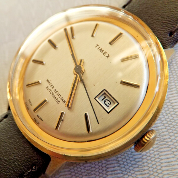 1975 British Made Timex "Viscount"Automatic 35mm Mechanical Gentleman's ...