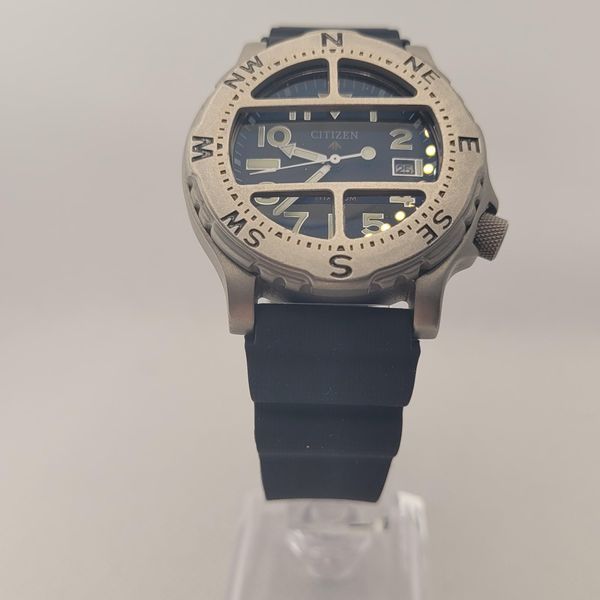 [Wts] CITIZEN PROMASTER 4767-472501 Y TITANIUM 200m TRENCH GUARD ...