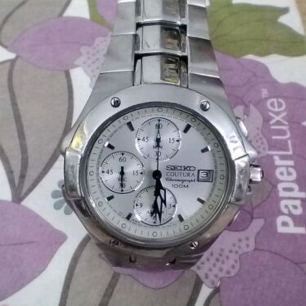 Seiko Sapphire Crystal Mens Watch | WatchCharts Marketplace