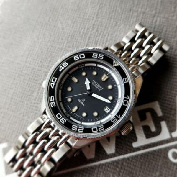 1980s Vintage Dive Watch Orient All Weather Kit Japan Quartz ...