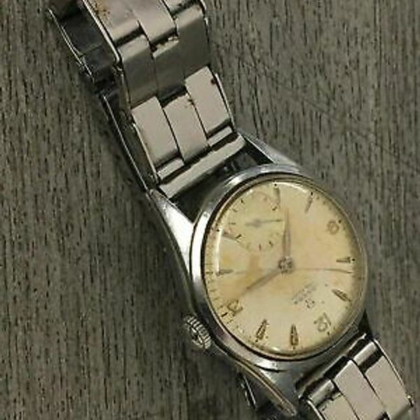 Vintage Omega Fab. Suisse Analog Silvertone Watch | WatchCharts