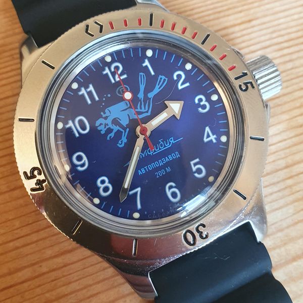[WTS] Vostok Amphibia 120656 - UK - extra mesh strap! - free postage ...