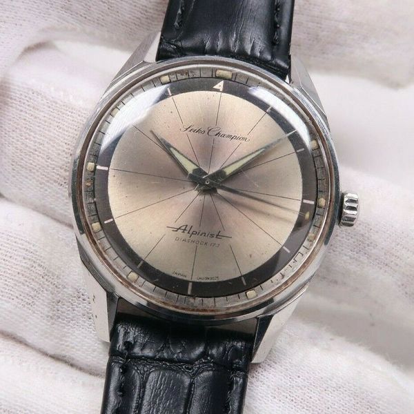RARE Vintage SEIKO CHAMPION ALPINIST J13033 STAINLESS Hand-Winding ...