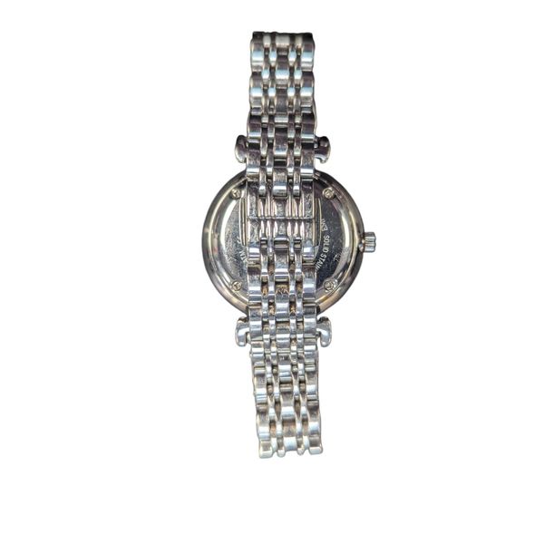Emporio Armani Ladies Watch - Mother Of Pearl Dial - Stainless Steel ...