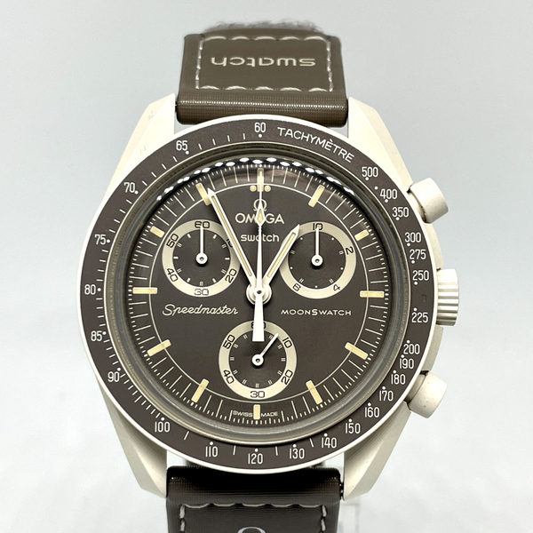 OMEGA × Swatch BIOCERAMIC MOONSWATCH MISSION ON EARTH - DESERT SO33T103 ...