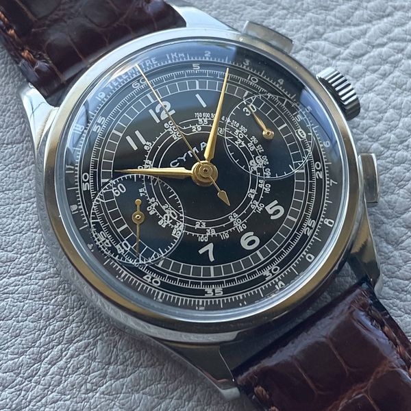 [WTS] Cyma 1940’s Chronograph - Valjoux 22 - serviced! | WatchCharts ...