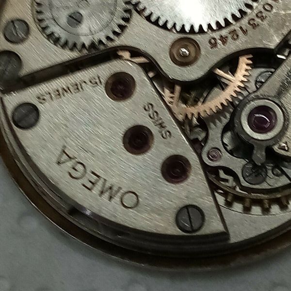 VINTAGE 1944 OMEGA 30T2 MOVEMENT WITH DIAL. ONLY PARTS/RESTORE ...