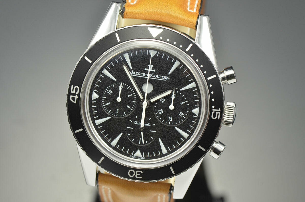 Mens Jaeger-LeCoultre Master Compressor Deep Sea Chronograph 42MM Watch ...