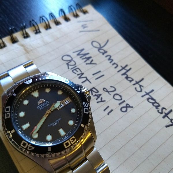 [WTS/WTT] Orient Black Ray II w/ Strapcode Oyster | WatchCharts