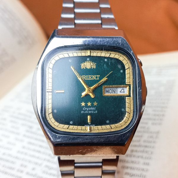 Japanese Men`s Watch Orient Freza SK Automatic Wristwatch KD 21 Jewels ...