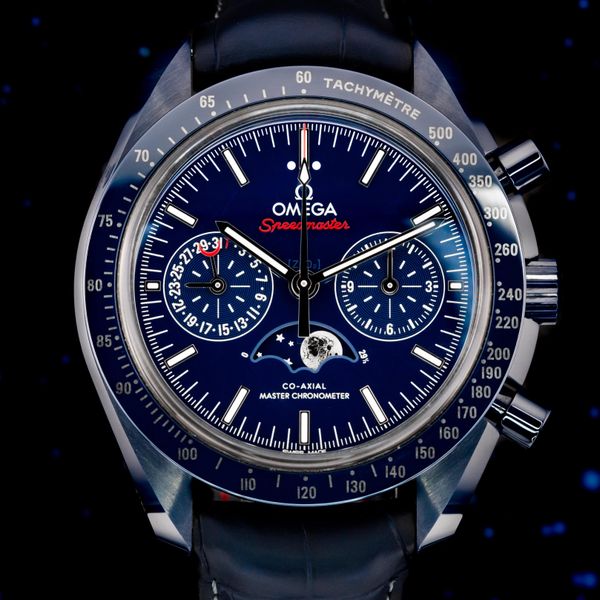 [WTS] Omega Speedmaster Blue Side of the Moon Moonphase Moonwatch ...