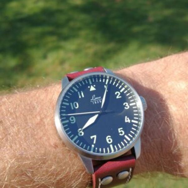 Laco Type A Men's Automatic Pilot Watch 42mm Miyota 8 Series Movement ...