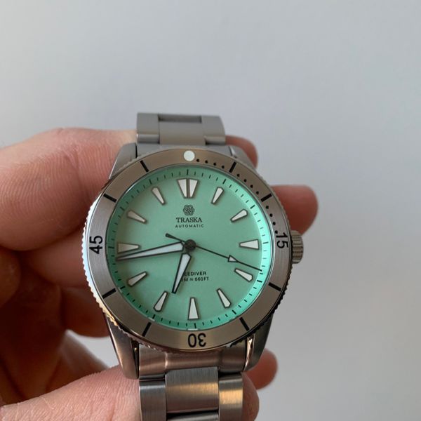 [WTS] Traska Freediver V2 Mint Dial | WatchCharts