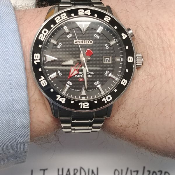 Seiko Sportura GMT SUN015P1, Seiko Orange Samurai SRPC07, Seiko Recraft ...