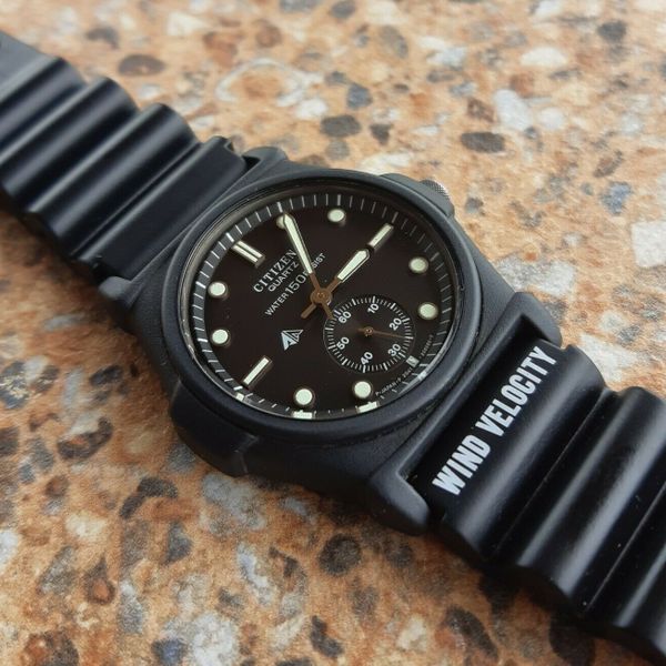Rare Citizen Sporte Water Resist 150 Quartz 2041 April 1993 Titanium ...