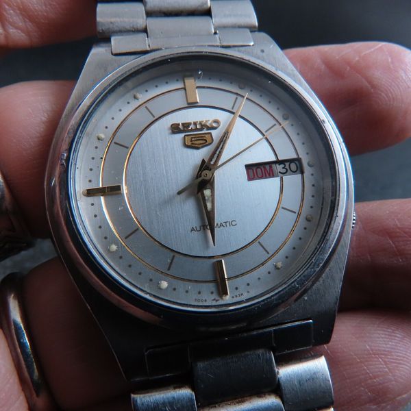 7009 Japan Vintage Seiko No. 5 Daydate Automatic Men Watch | WatchCharts Marketplace
