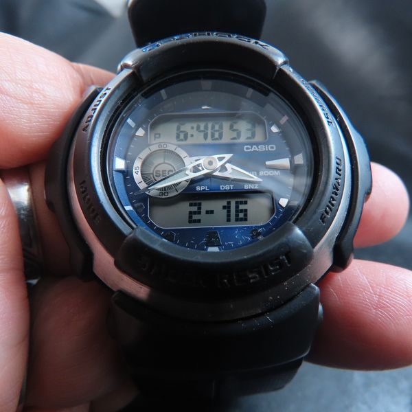 G-300 Casio G-Shock GMT Dual Time Quartz Men Watch | WatchCharts ...