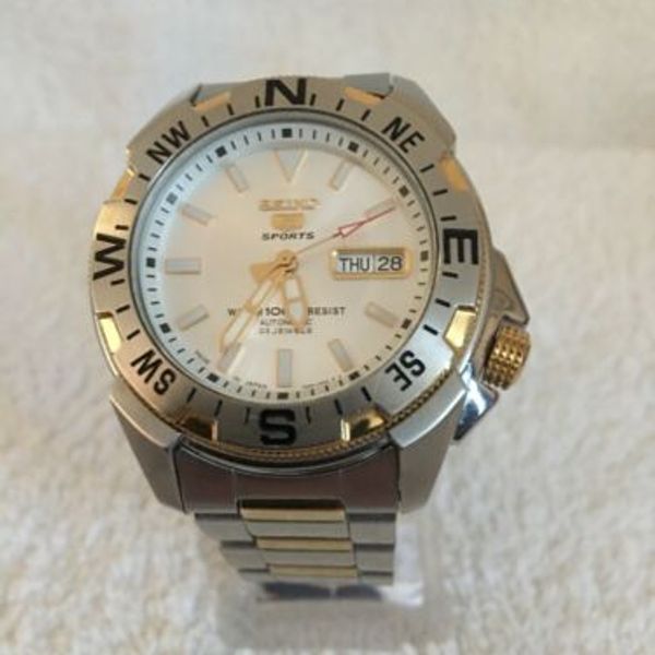 Mens gents Stunning Seiko 5 Wristwatch 7S36-02P0 | WatchCharts