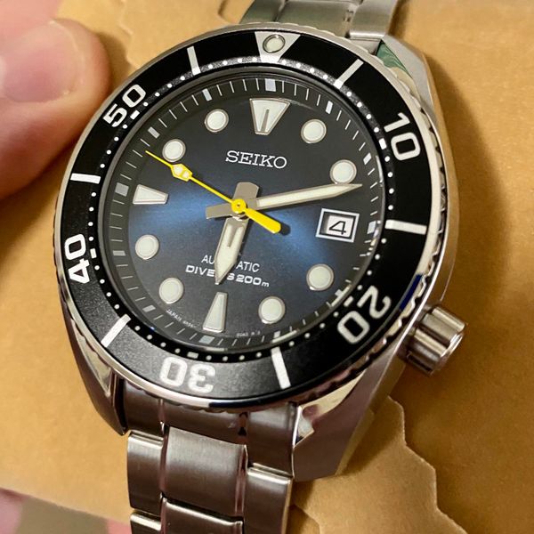 FS: Seiko SBDC099 Deep Blue Sumo LIKE NEW | WatchCharts Marketplace