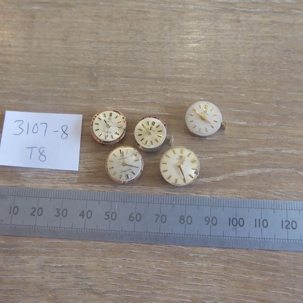 5 OMEGA LADIES WRISTWATCH MOVEMENTS , some working | WatchCharts ...