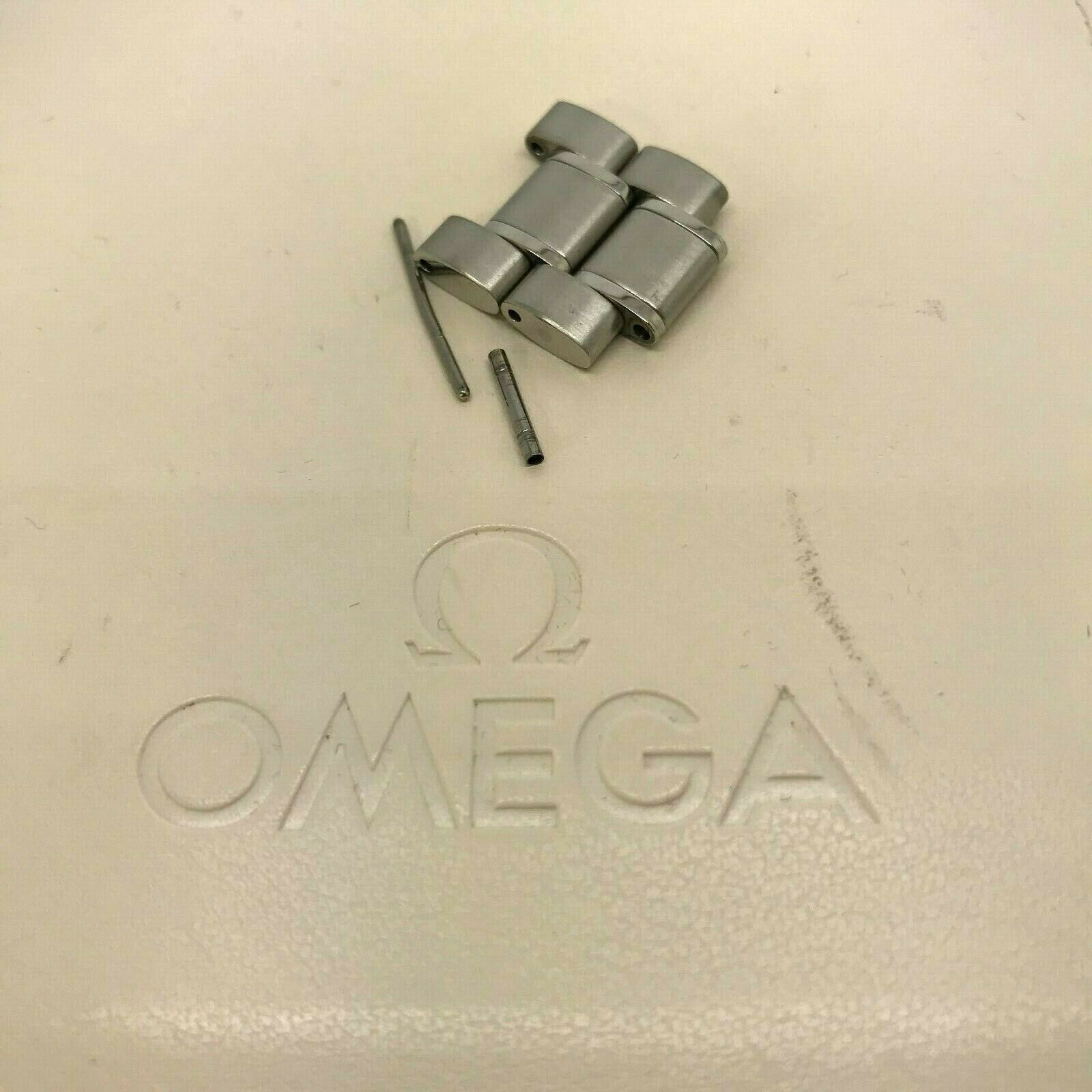 2x Genuine 18mm Omega Seamaster Bracelet Links ref 2252.50.00 ...