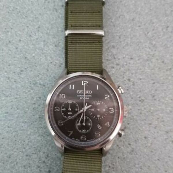 Seiko Chronograph MECA Quartz SSB295 SSB295P1 SSB295P Men's Watch ...