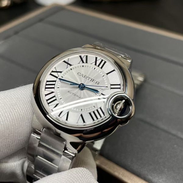 Cartier Blue Balloon 42mm mechanical men's watch | WatchCharts Marketplace