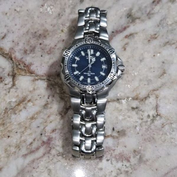 Citizen Eco Drive Solar Tech 180 Titanium Men's Wristwatch ...