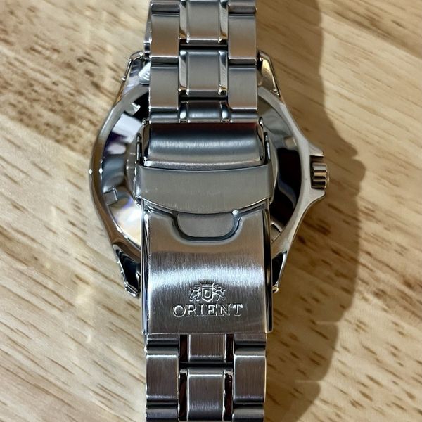 Orient Ray II Black Dial 200 Meter Diver Style Mechanical Automatic ...