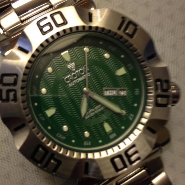 FS: CROTON VORTEX AUTOMATIC DIVER $75 | WatchCharts