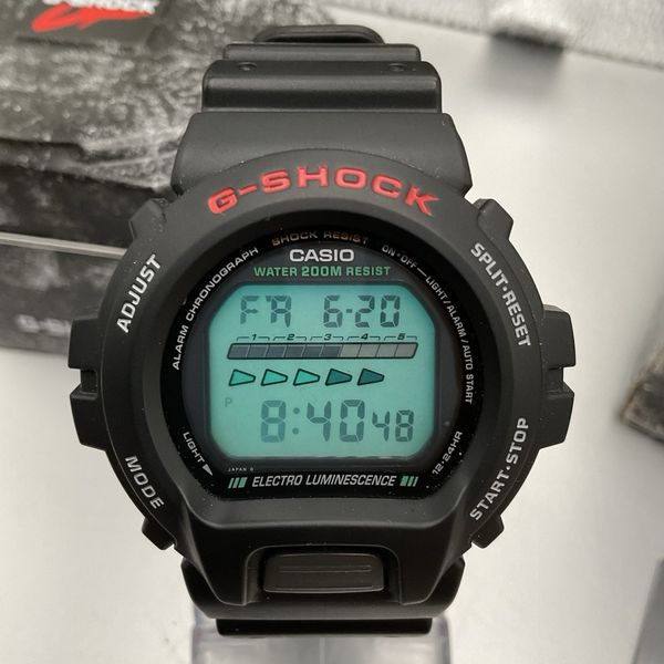 Men's Vintage Casio G-Shock Digital Watch - DW-6600 (1199) With Box ...