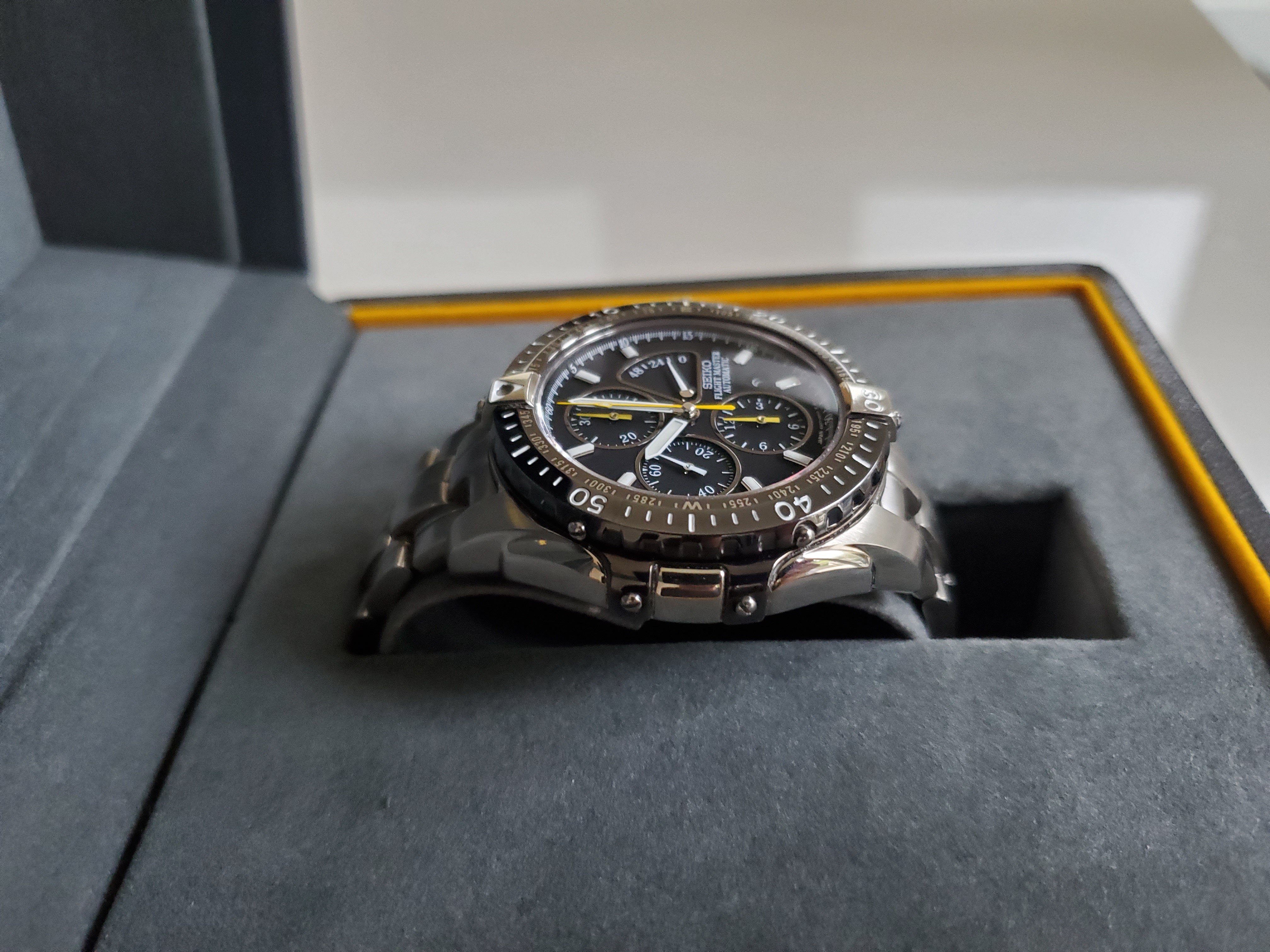 Seiko Flightmaster Automatic SBDS001 | WatchCharts Marketplace