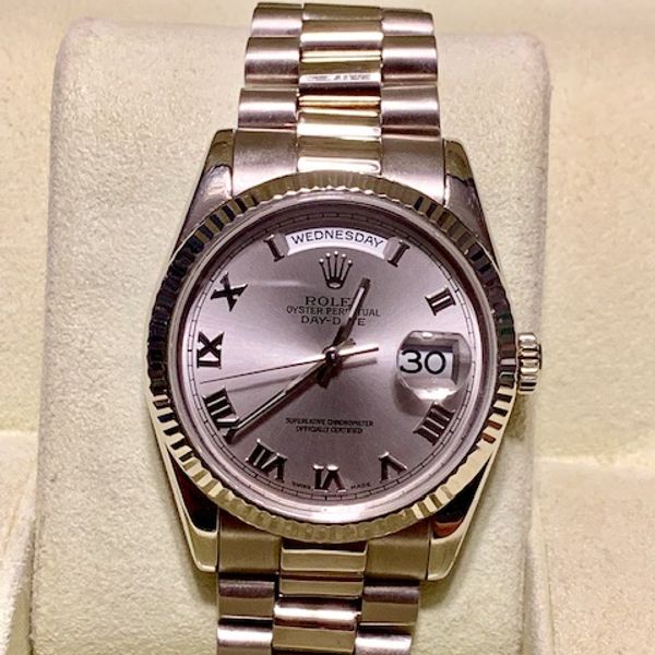 FS Rolex Day-Date Presidents Ref.#118239 White Gold | WatchCharts ...