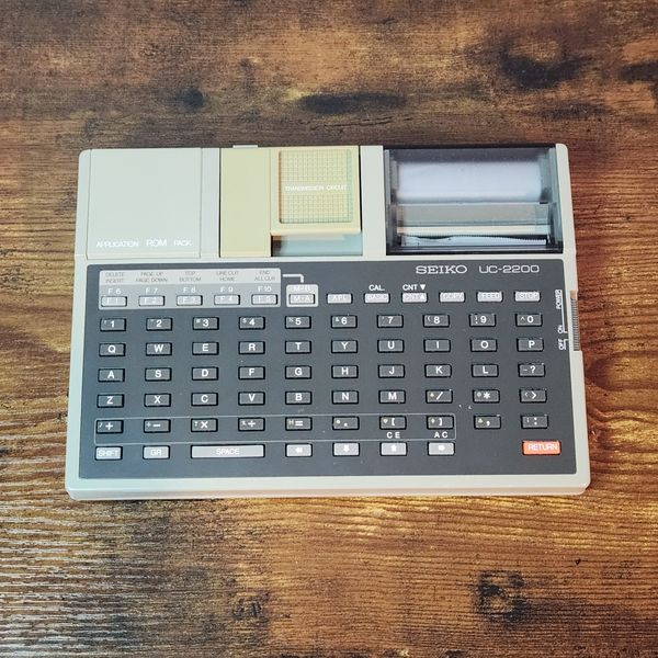 Vintage Seiko UC-2200 Controller with User Manual UNTESTED For Parts ...