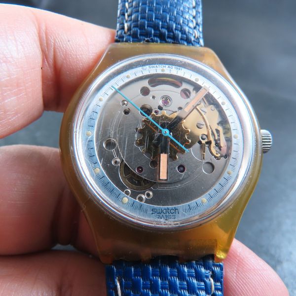 Swiss Made Swatch ETA 2840 Skeleton Automatic Men Watch | WatchCharts Marketplace