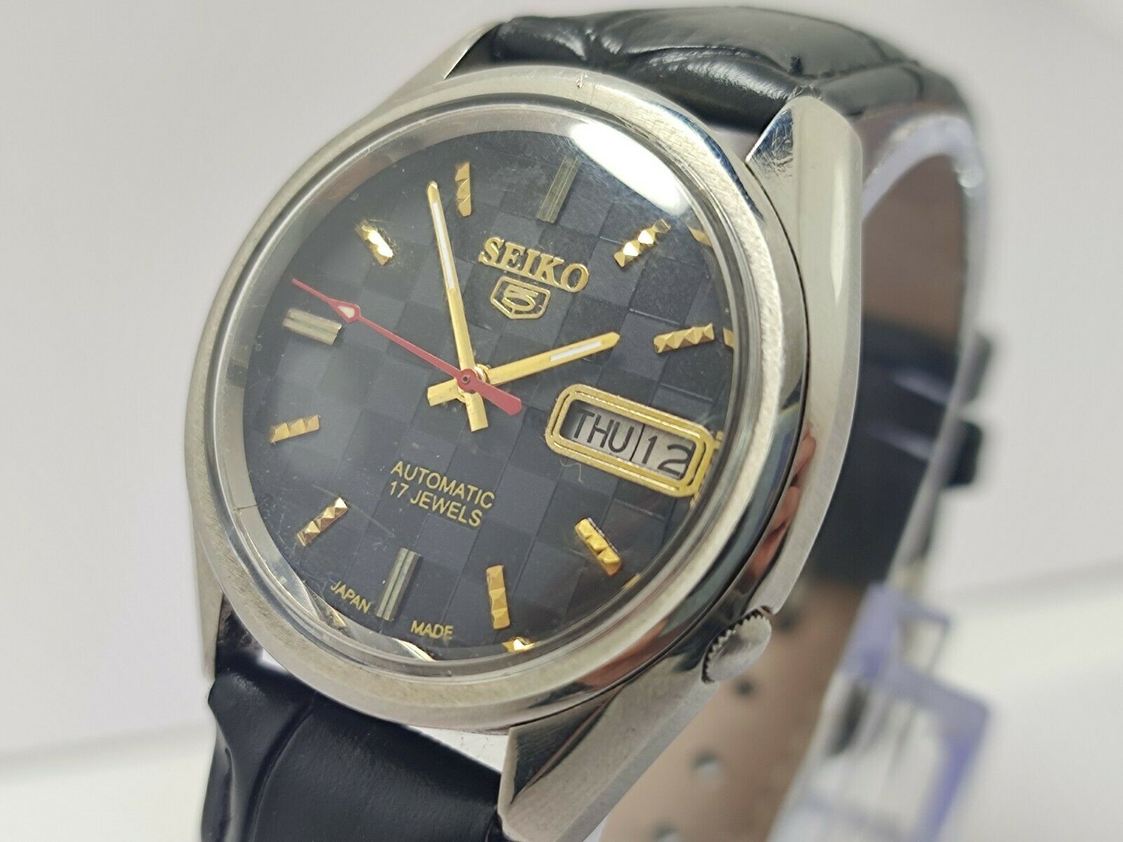 Seiko 5 Automatic Jewels-17 DD Men's Wrist Watch-Ref-7019-7100 ...