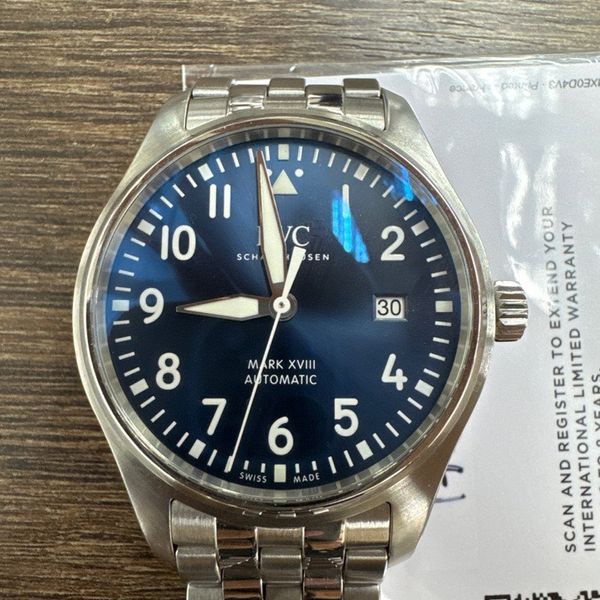 IWC Edition Le Petit Prince blue dial IW 327016 | WatchCharts Marketplace