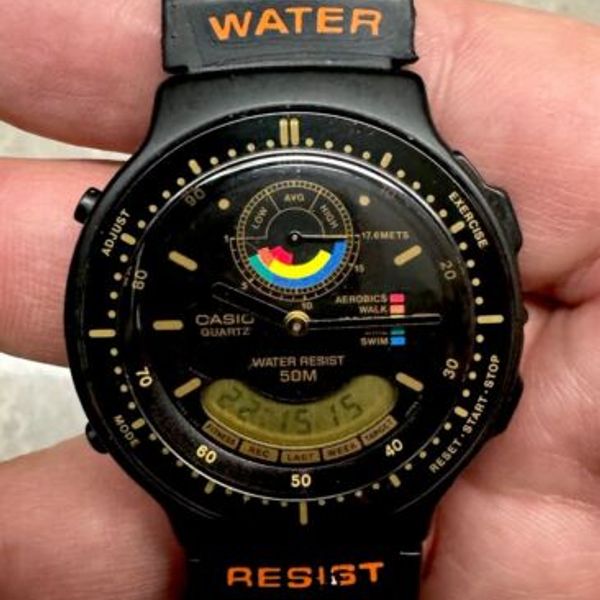 Vintage Casio AW-60 Sport Watch 100WR | WatchCharts Marketplace