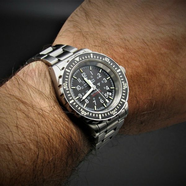 Marathon - GSAR Large Diver's Automatic - Military - Swiss Made - Wrist ...