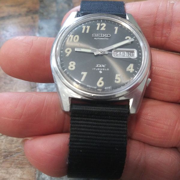 Vintage 1969 Seiko Automatic 6106-8219 MACV SOG Military Mens Feild ...